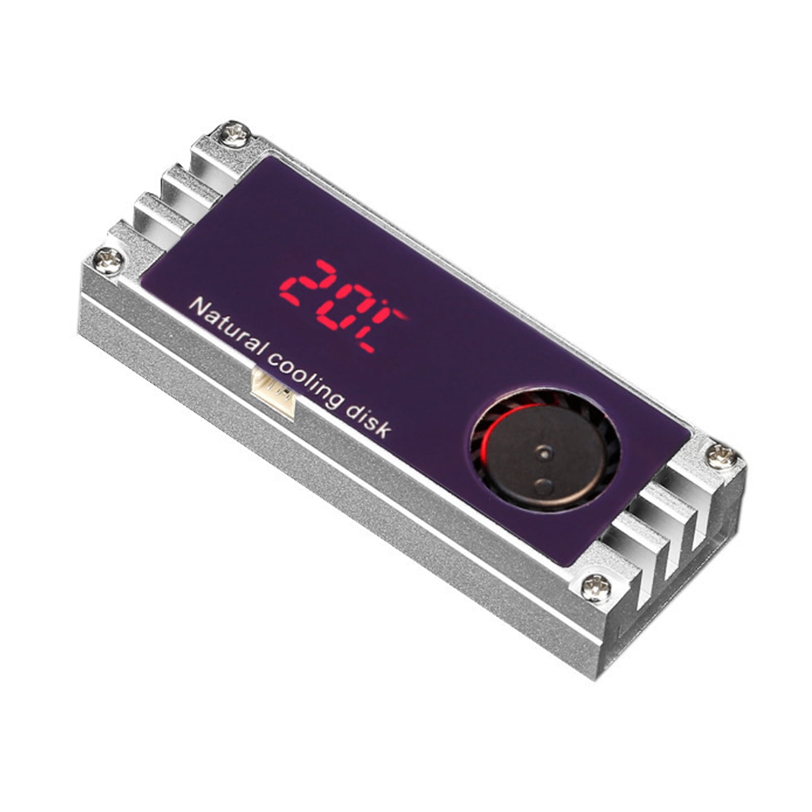 SSD Heatsink with Digital Temperature OLED-Display M.2 2280 22110 NVME ...