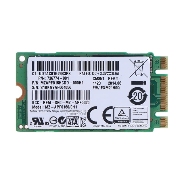 SSD M.2 SATA SSD 16GB HDD M2 NGFF SATA SSD Drive Solid State Hard Drive ...