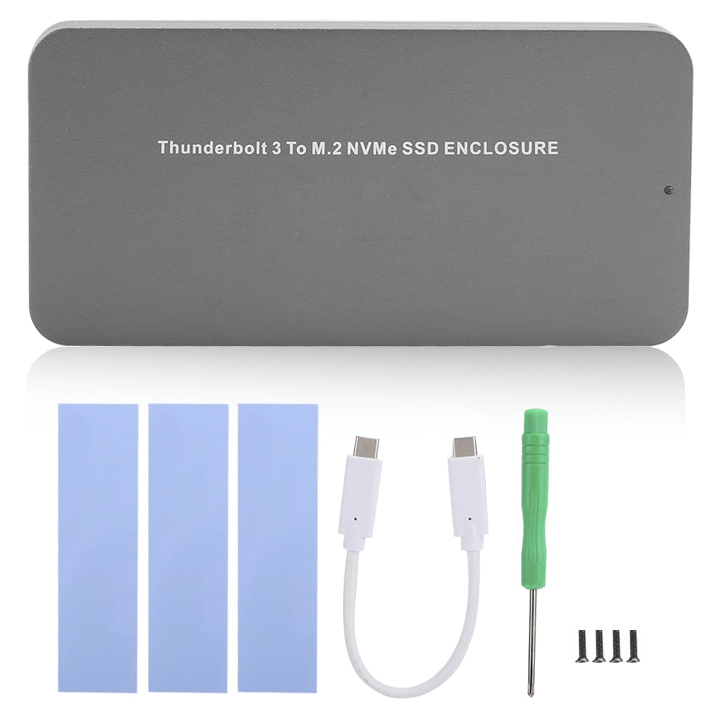 SSD Mobile Hard Disk Box TYPE-C PCIEX4 GEN3 40G HDD Hard Disk Enclosure ...