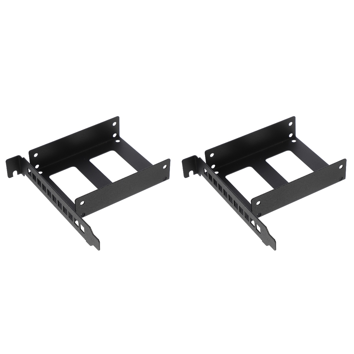 SSD Shelf 2 Count HDD Hard Drive Adapter Cage Laptop Stand Half Height ...