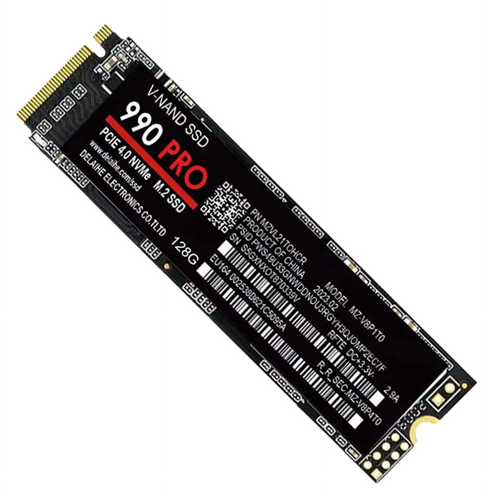 SSD Solid State 128G 990 PRO M.2 2280 SSD PCIe 4.0 NVMe Gaming Internal ...