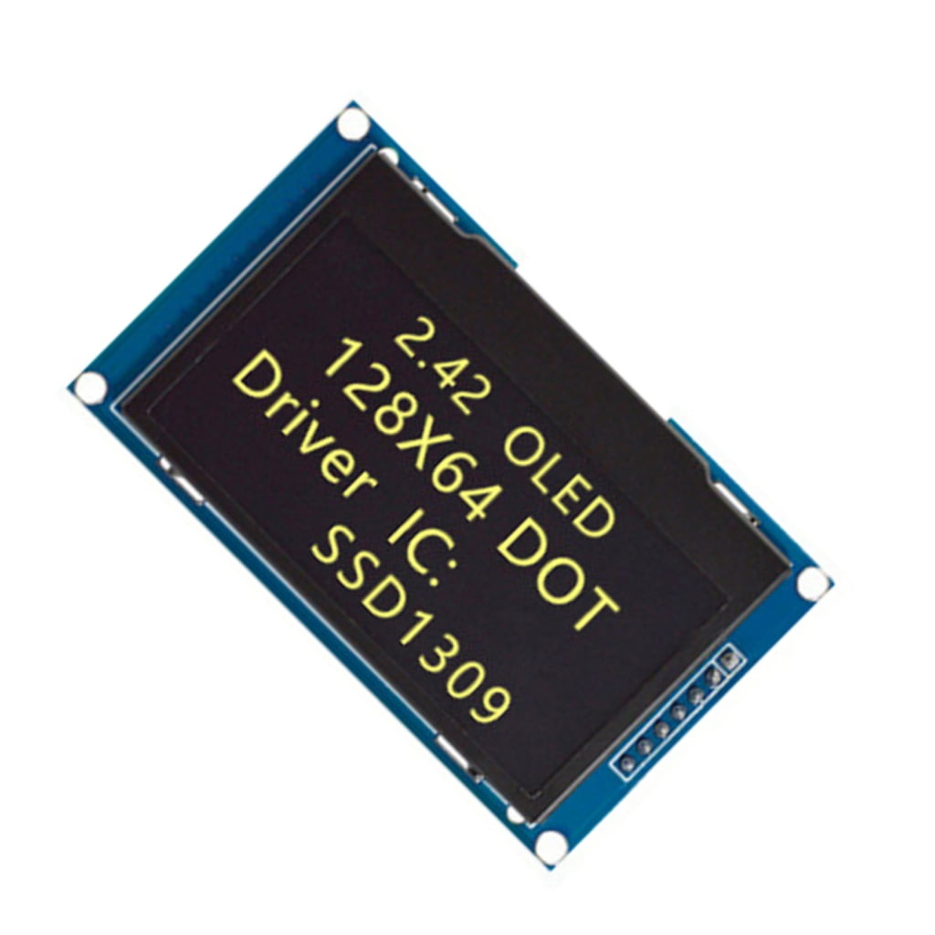 SSD1309 Controlled Display Module 128x64 Resolution SPI IIC Support ...