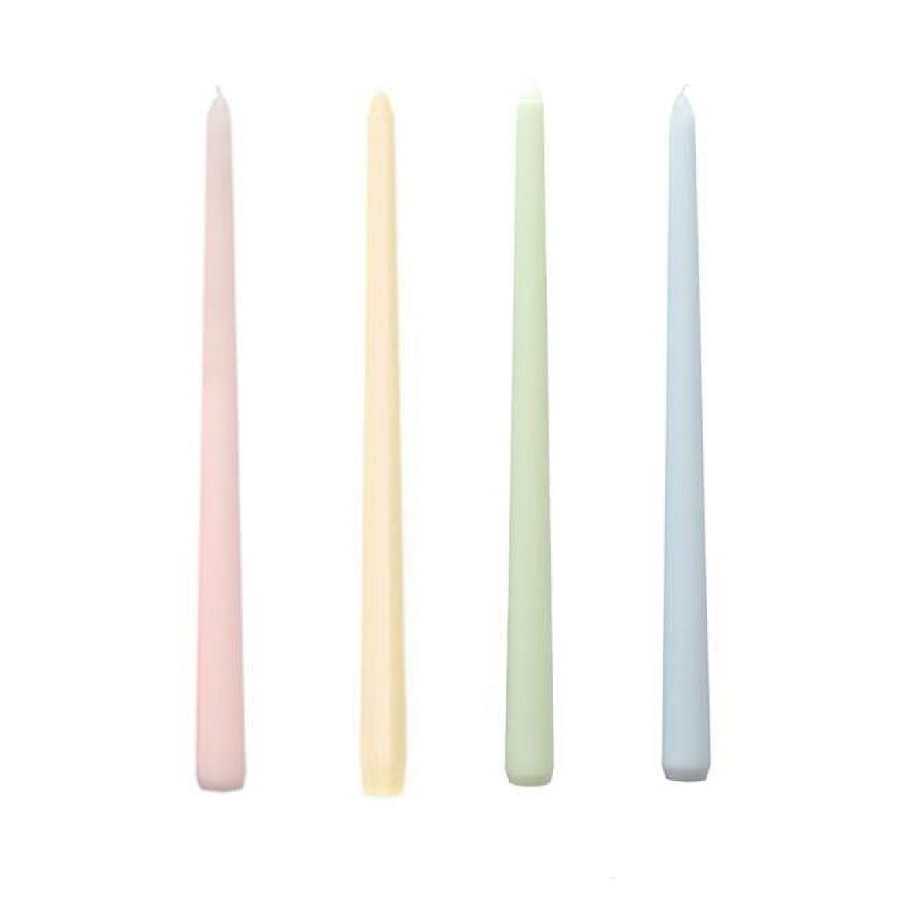SSENERY 12" Unscented Taper Candles in 35 Colors (4-Pack) for Home ...
