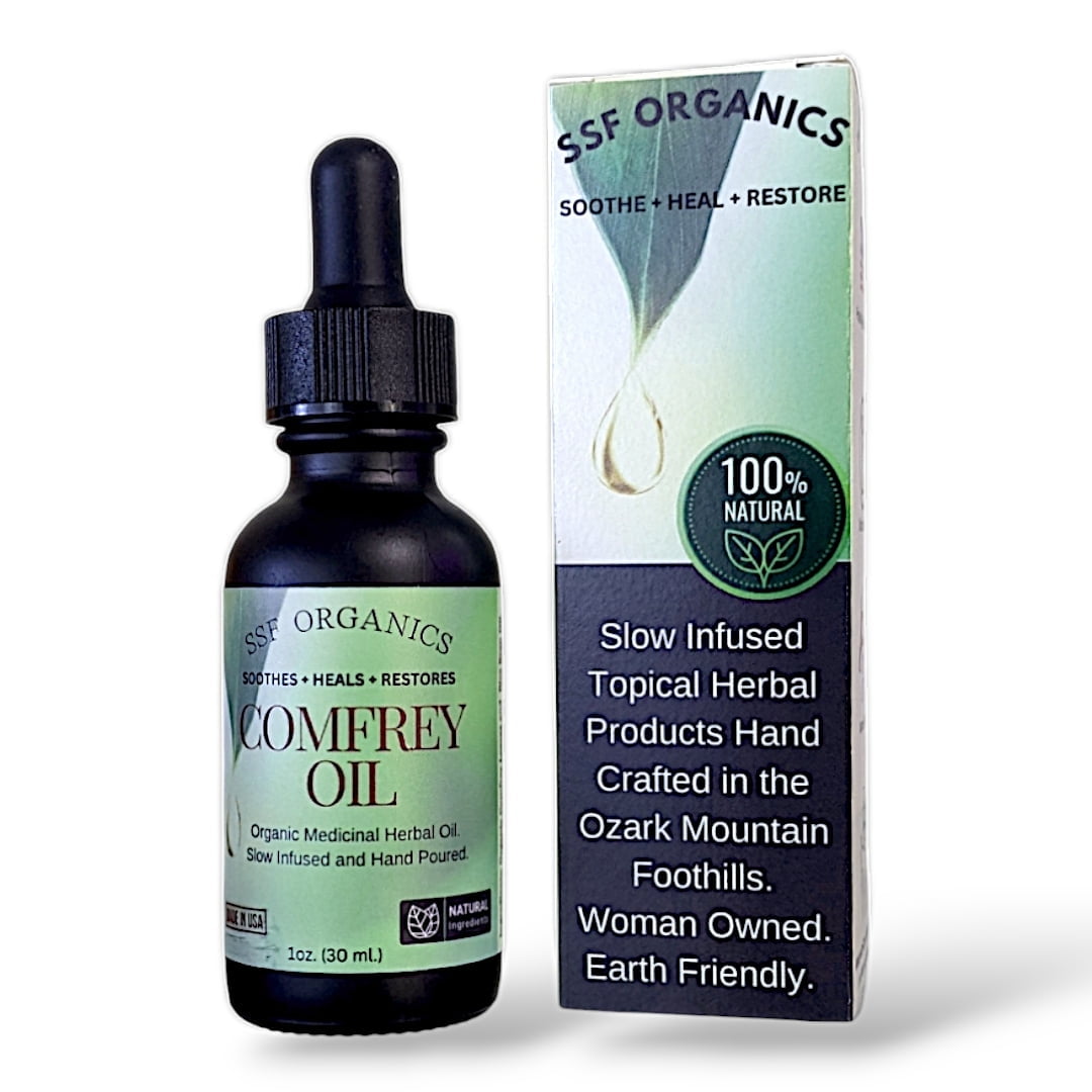 SSF Organics- Healing Comfrey Oil Concentrate. Advanced Therapy for ...