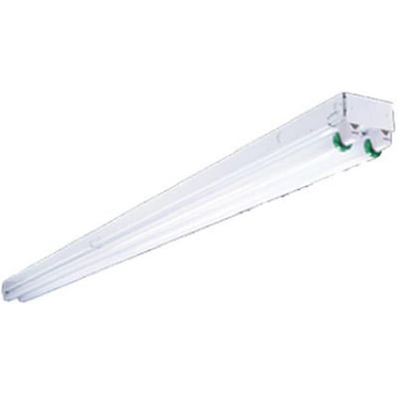 SUPERSHINE SSF296T124WP 8 ft 2 Lamp Fluorescent Strip, 120v, 75w, UL ...