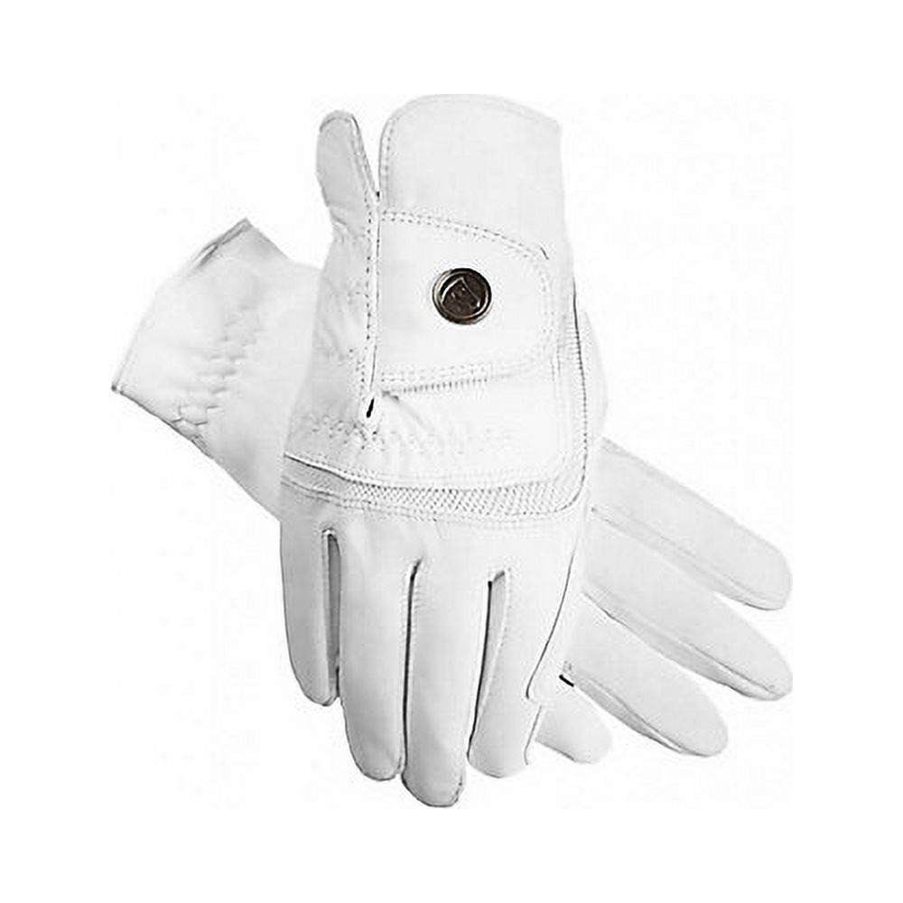 SSG Hybrid Riding Gloves Leather 7 White - Walmart.com
