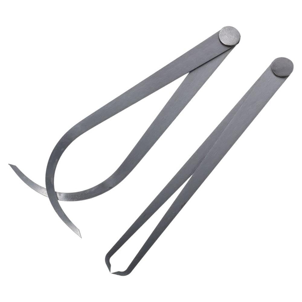 SSHHUI 1 Pair 200mm 8-inch Inside Outside Caliper Stainless Steel Firm ...