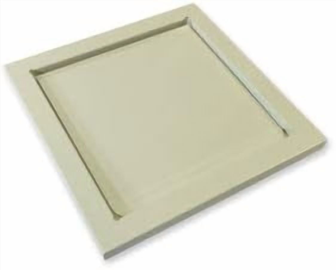 SSHVAC6T-6" Powder Coated Metal Dryer Wall Vent - Painted Wall Cap (6 ...