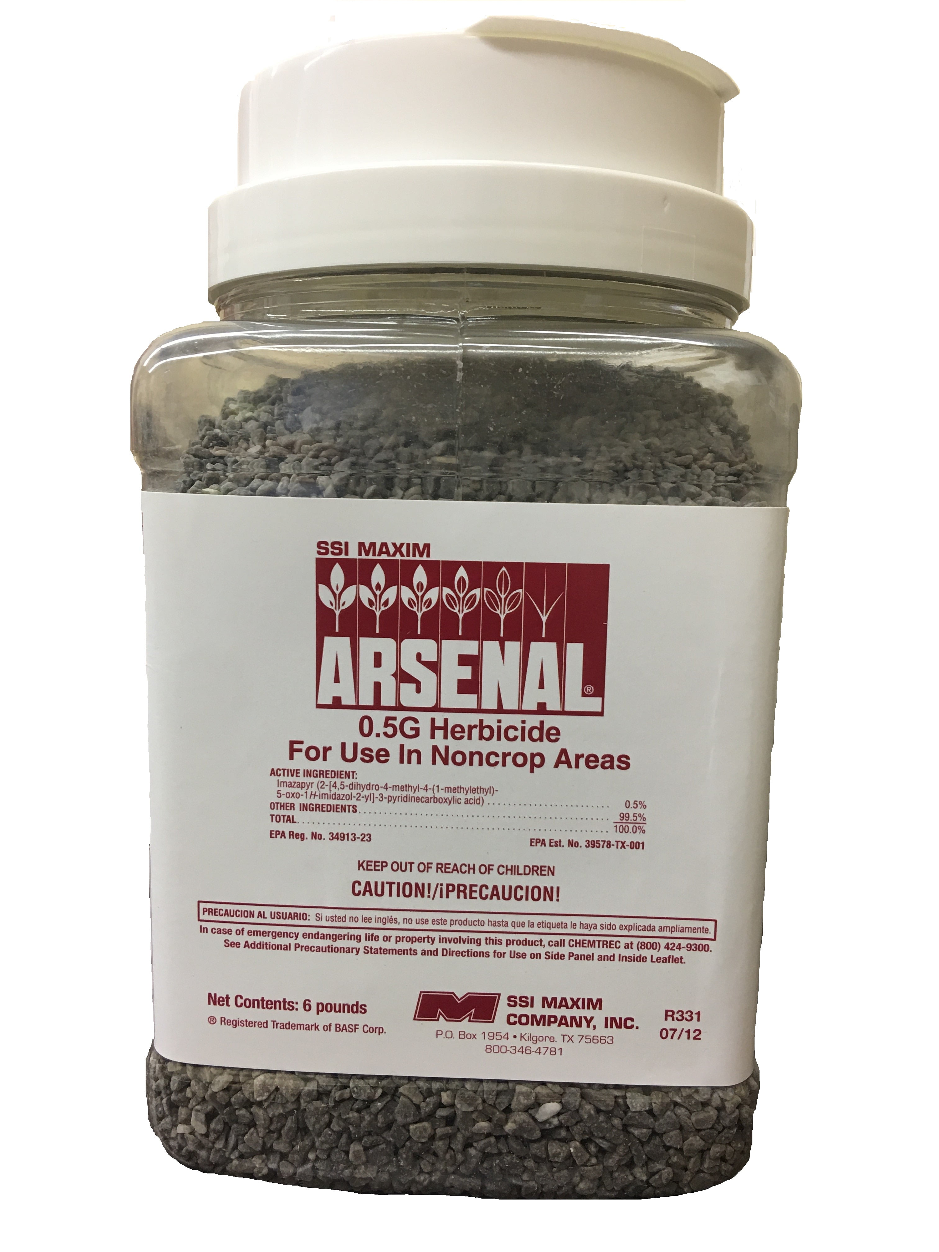 SSI Maxum Arsenal .5G 6lb Emergent Root Killer Soil Sterilant for ...
