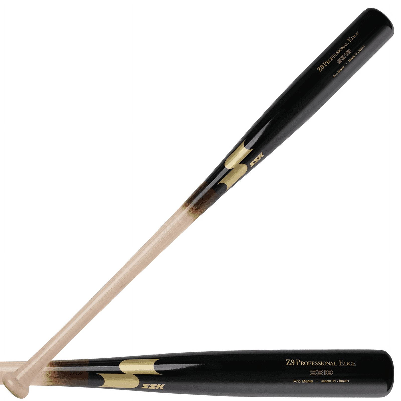 SSK Z9 Professional Edge Pro Maple Wood Baseball Bat - S318 Model ...