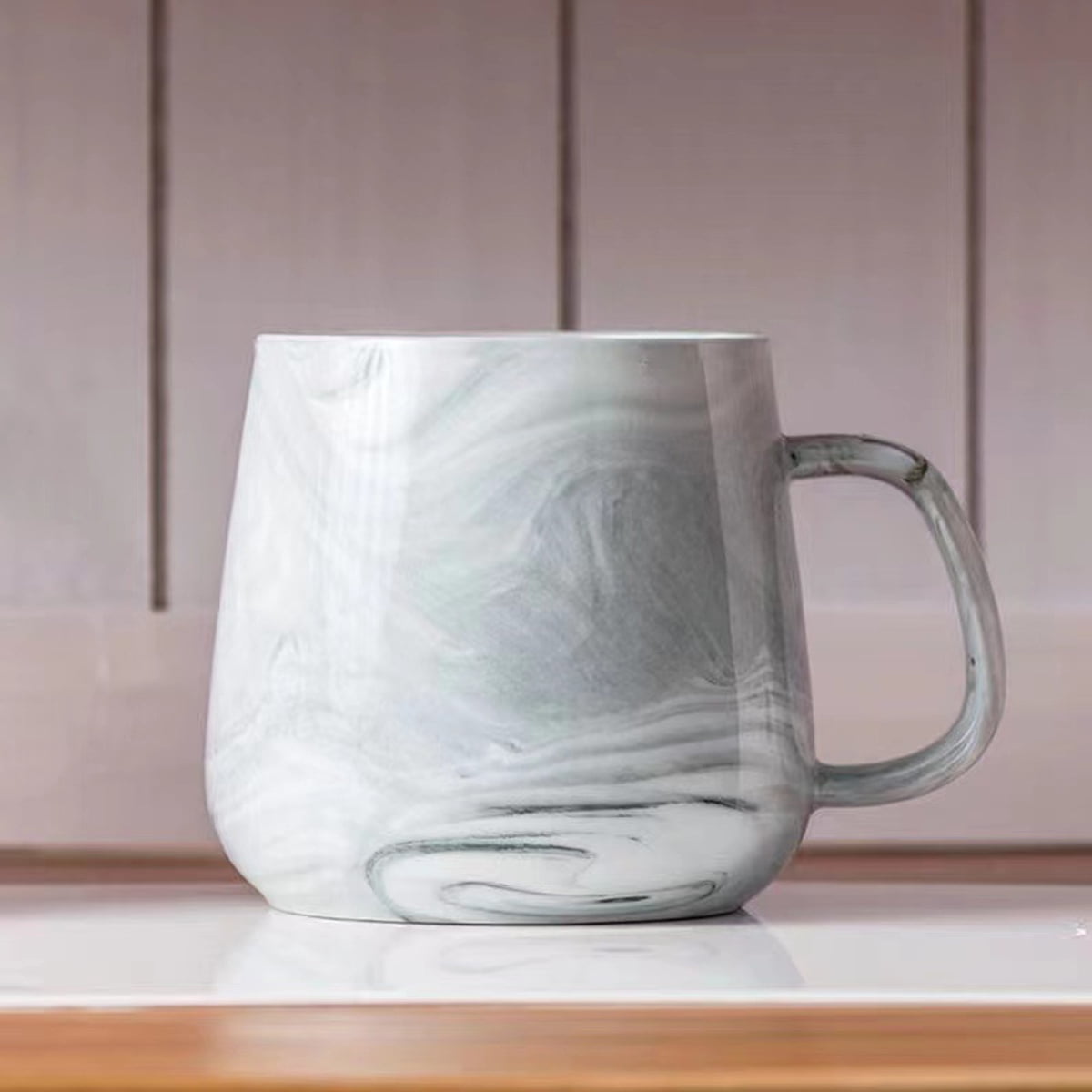 SSKDBFJG Marble Coffee Mug with Stylish Gold Finish Marble Ceramic Mug ...