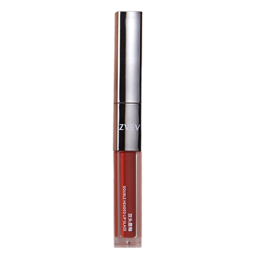 SSKFHGI 04# Caramel Frost (D) $Zvev Double-Headed Lip Glaze Mirror ...