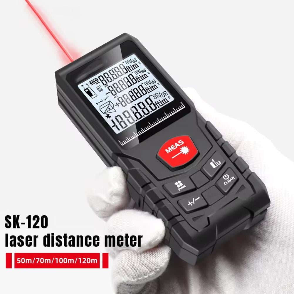 SSKFHGI 120m Laser Rangefinder 120m High Precision Handheld Laser Ruler ...