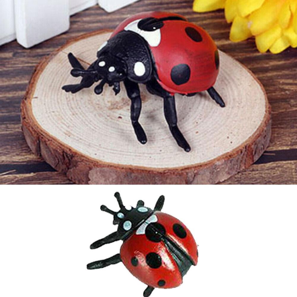 SSKFHGI 12x Plastic Insect Model Figures Toy Bugs Scorpion Jungle Decor ...