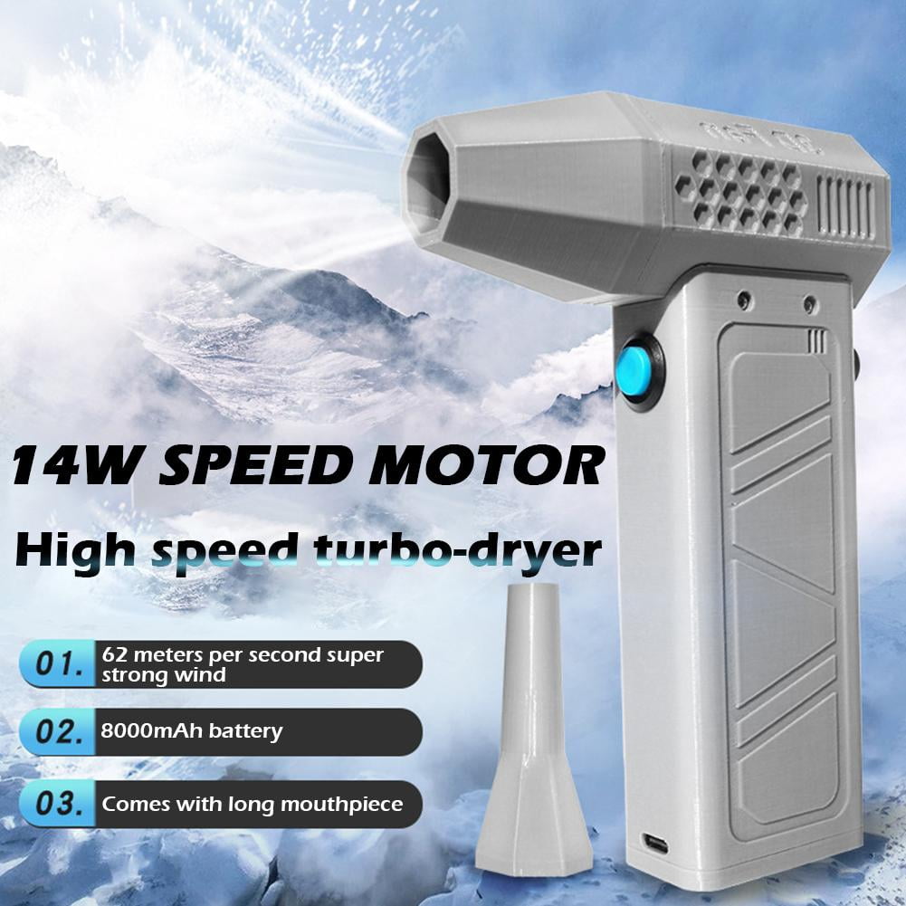 SSKFHGI 14RPM Mini Fan Brushless Handheld Duct Fan 52MS Portable Tur ...