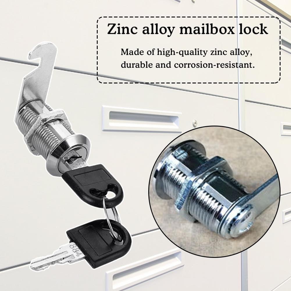 SSKFHGI 18*35 Zinc Alloy 103 Mailbox Lock Blade Metal Cabinet Cam Lock ...