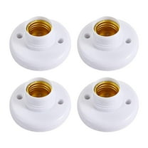 PULLIMORE Round E27 LED Bulb Screw Bass, Ceiling Keyless LED Light ...