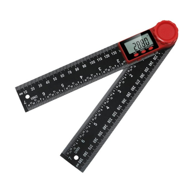 SSKFHGI 200300mm 2 In1 Digital Angle Finder Meter 360 Measurer ...