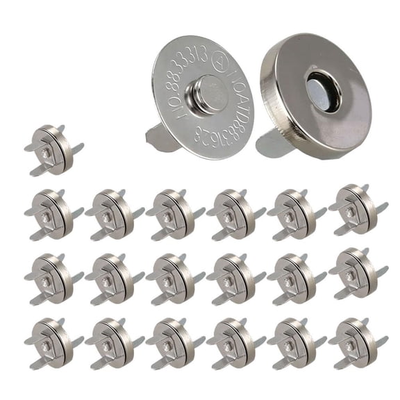 Magnetic Purse Snaps and Fasteners for Crafts and Sewing Supplies