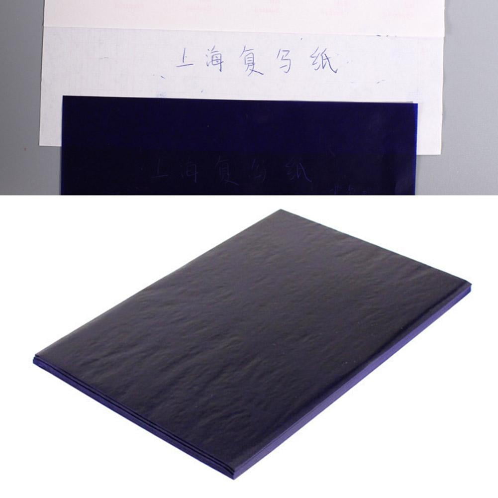 SSKFHGI 222 Blue/100 Sheets 185*255mm Shanghai Brand 48k Carbon Paper ...