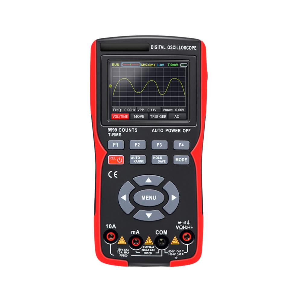SSKFHGI 2in1 Digital Oscilloscope Mult imeter with True Transistor ...