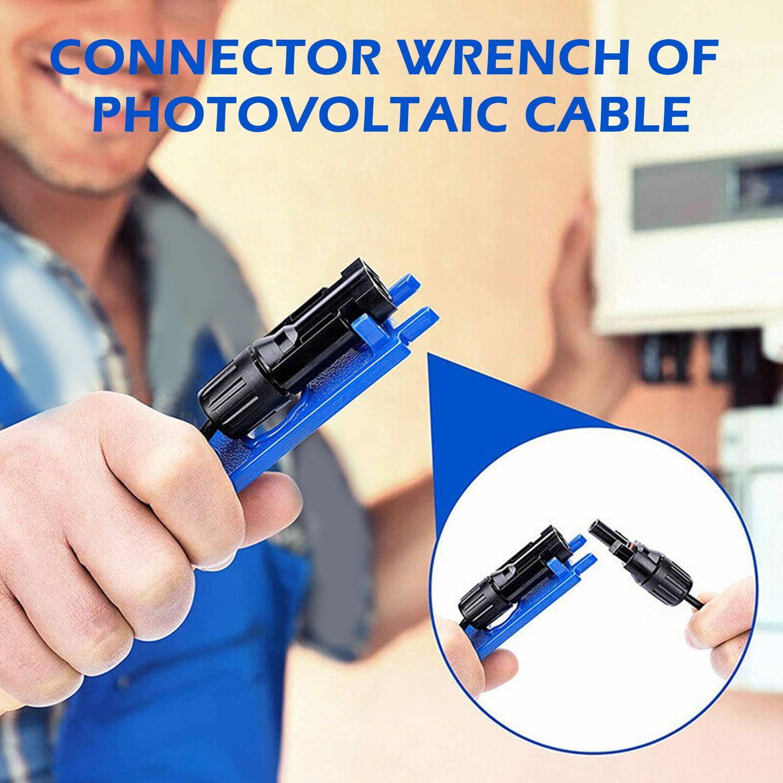 SSKFHGI 2pcs Blue Connector Wrench Photovoltaic Cable Connector Joint ...