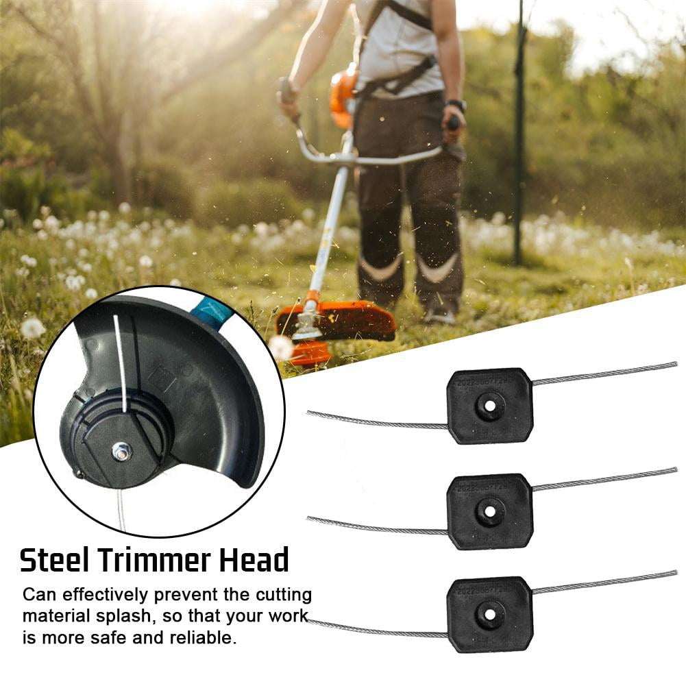 SSKFHGI 3pcs One-Line Steel Wire Grass Cutting Disc Lawn Mower Mowing ...