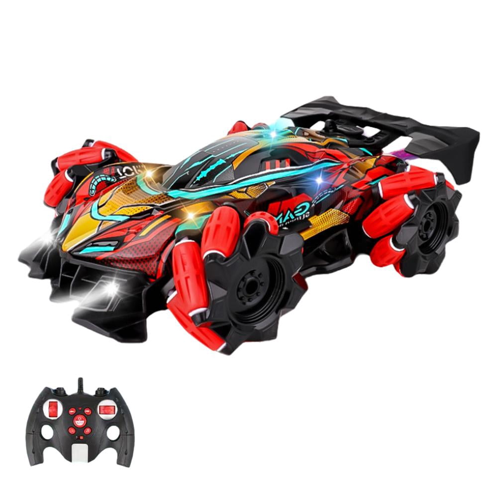 SSKFHGI 4WD RC Drift Car W Music Led Light Car Toy Remote Control Hand ...
