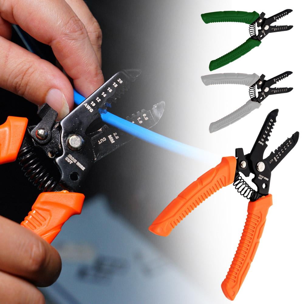 SSKFHGI 5in1 Wire Stripper Cable Cutter Crimper Cutting Plier Crimping ...