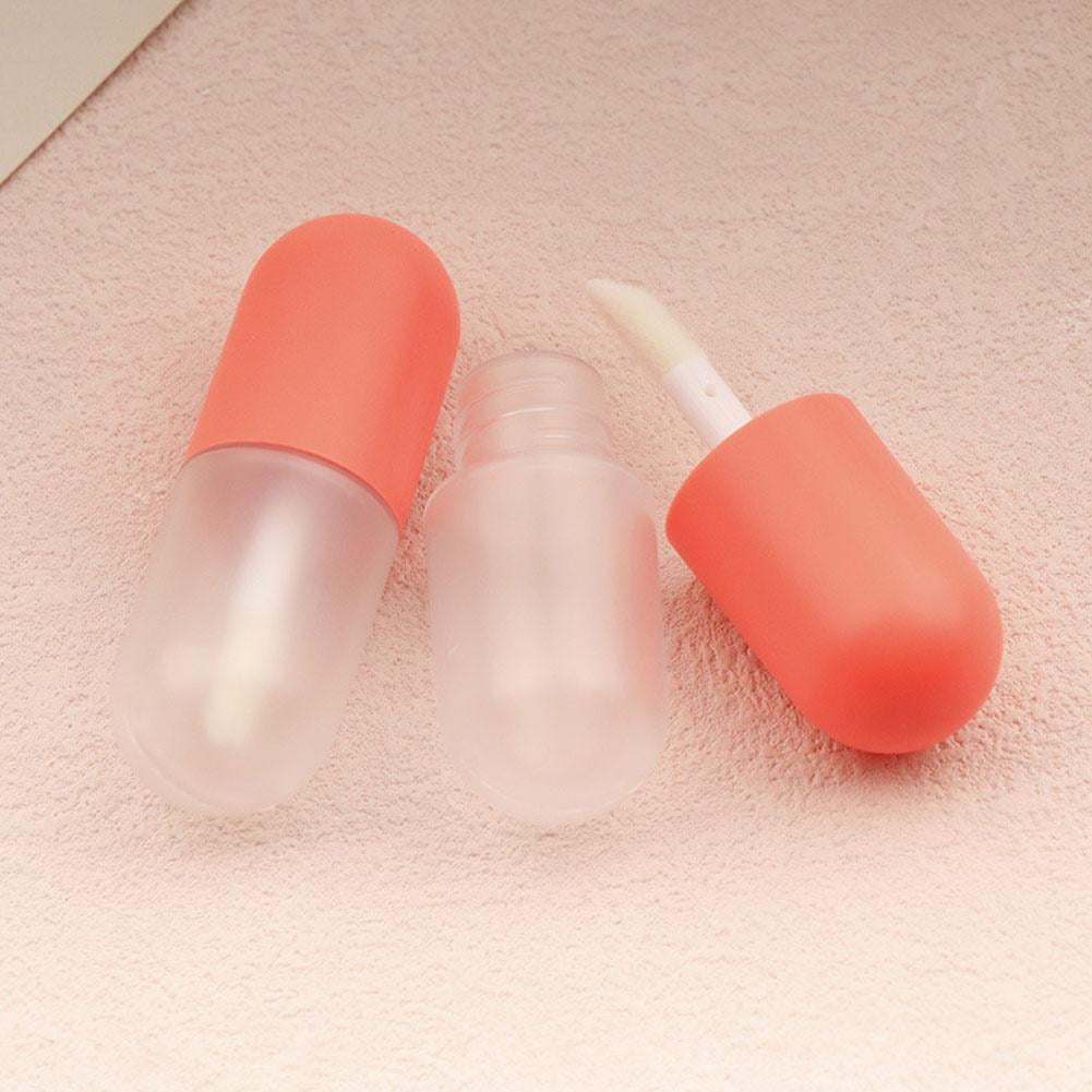 SSKFHGI 5ml Capsule Shaped Lip Gloss Tubes Containers Refillable Lip ...