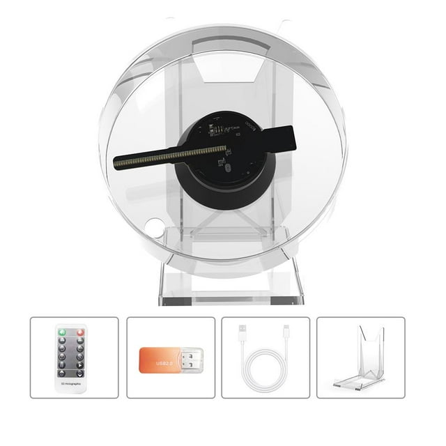 SSKFHGI A Small Led Desktop Fan Screen With Built-In Audio Playback ...