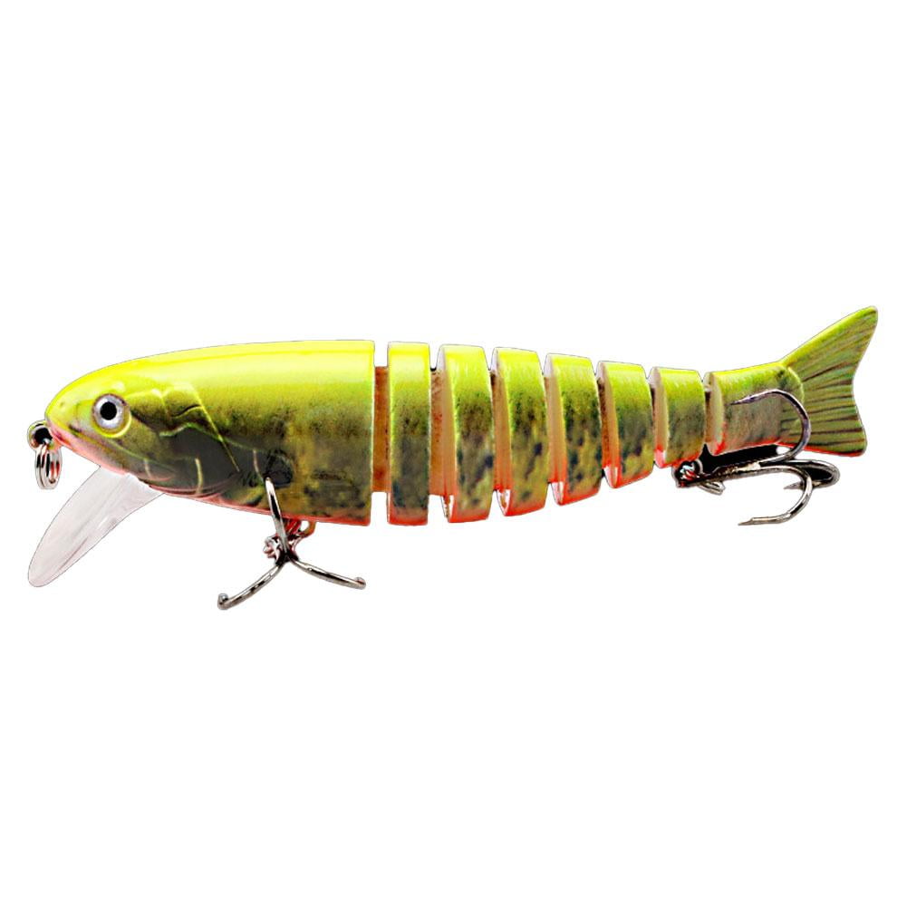 A0168-4 Lure Bait Multi-Section Fish Five-Color Uv Hot Printing Plastic Hard Bait Plastic Box ...