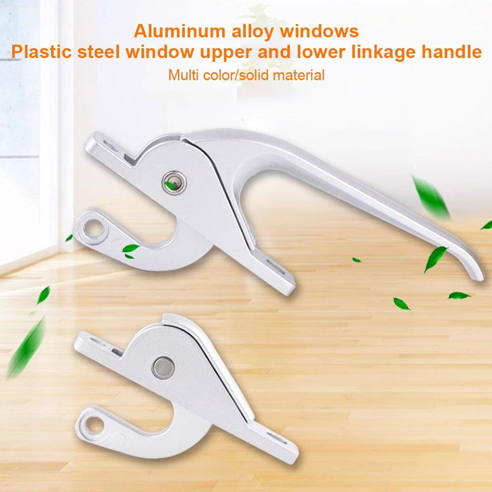 SSKFHGI Aluminum Alloy Plastic 8 Pushpull Window Upper Lower Lock ...