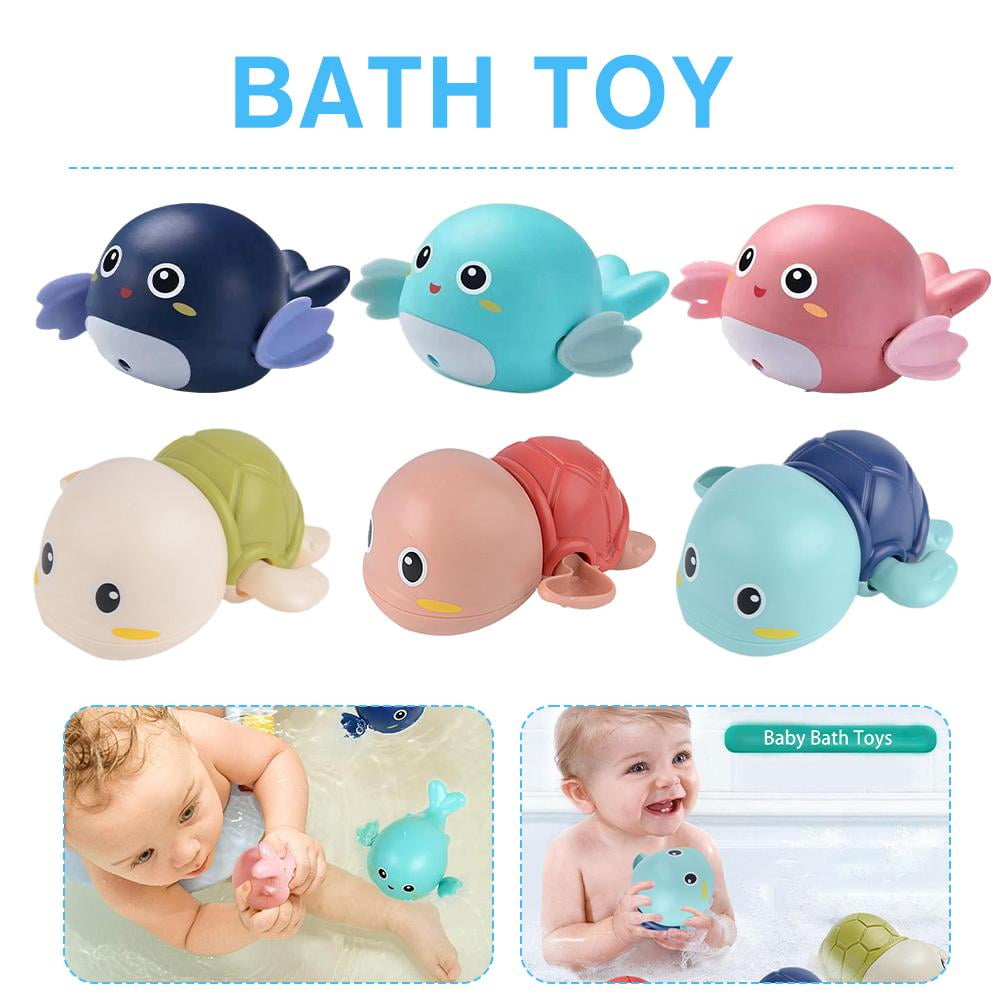 SSKFHGI Bath Toys Pool Swimming Turtle For Toddlers Kids Windup s1 Toy ...