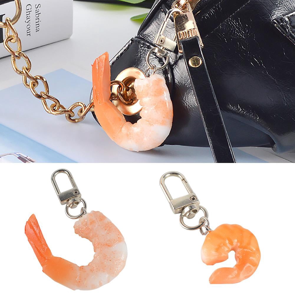 SSKFHGI Big Shrimp-Door Buckle Pvc Simulation Shrimp Model Film And ...