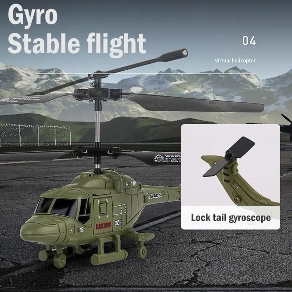 SSKFHGI Black Fighter 2.5 Channel Remote Control Helicopter Usb ...