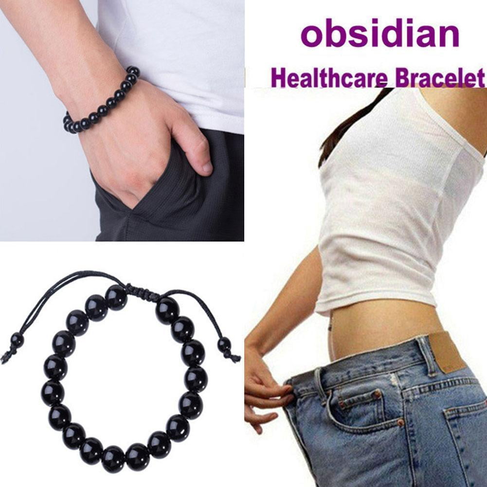 SSKFHGI Black Obsidian Lymphatic Drainage Bracelet 2021 Sale Boost ...