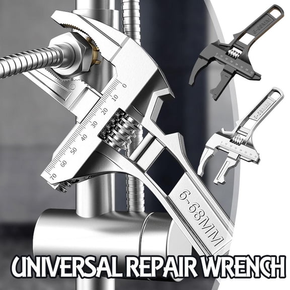 Eight-in-one sink wrench multifunctional bathroom wrench plumbing ...