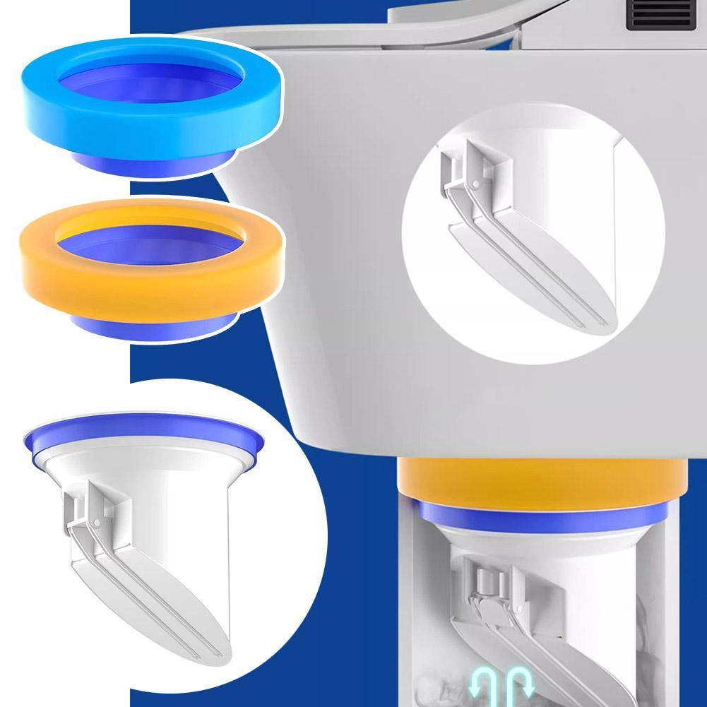 SSKFHGI Check Valve Flange Blue Toilet Anti-Backflow Check Valve Flange ...