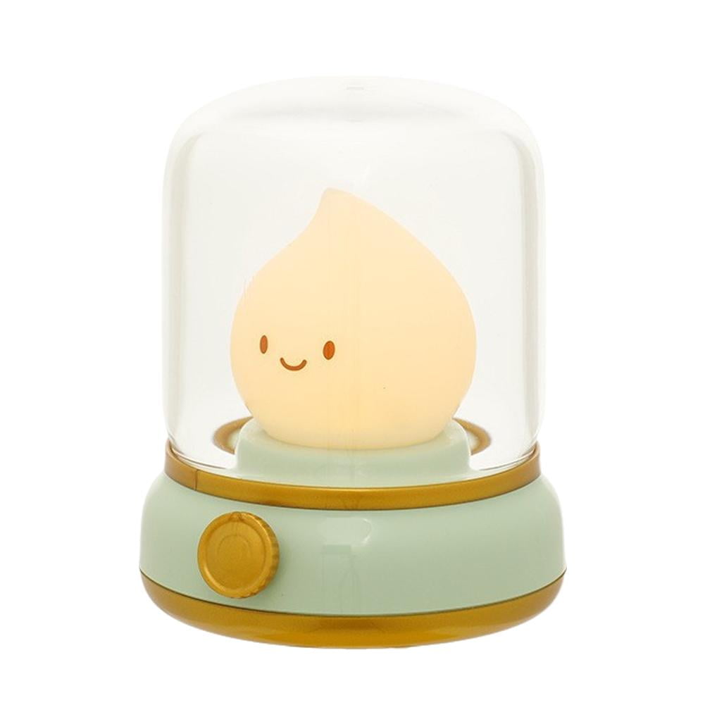 SSKFHGI Cute Chibi Flame LampGhost Campfire Night LightCozy Lights ...