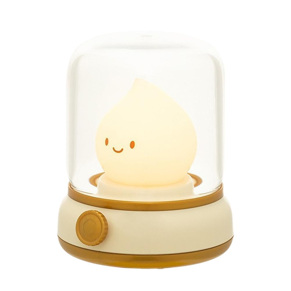 SSKFHGI Cute Chibi Flame LampGhost Campfire Night LightCozy Lights ...