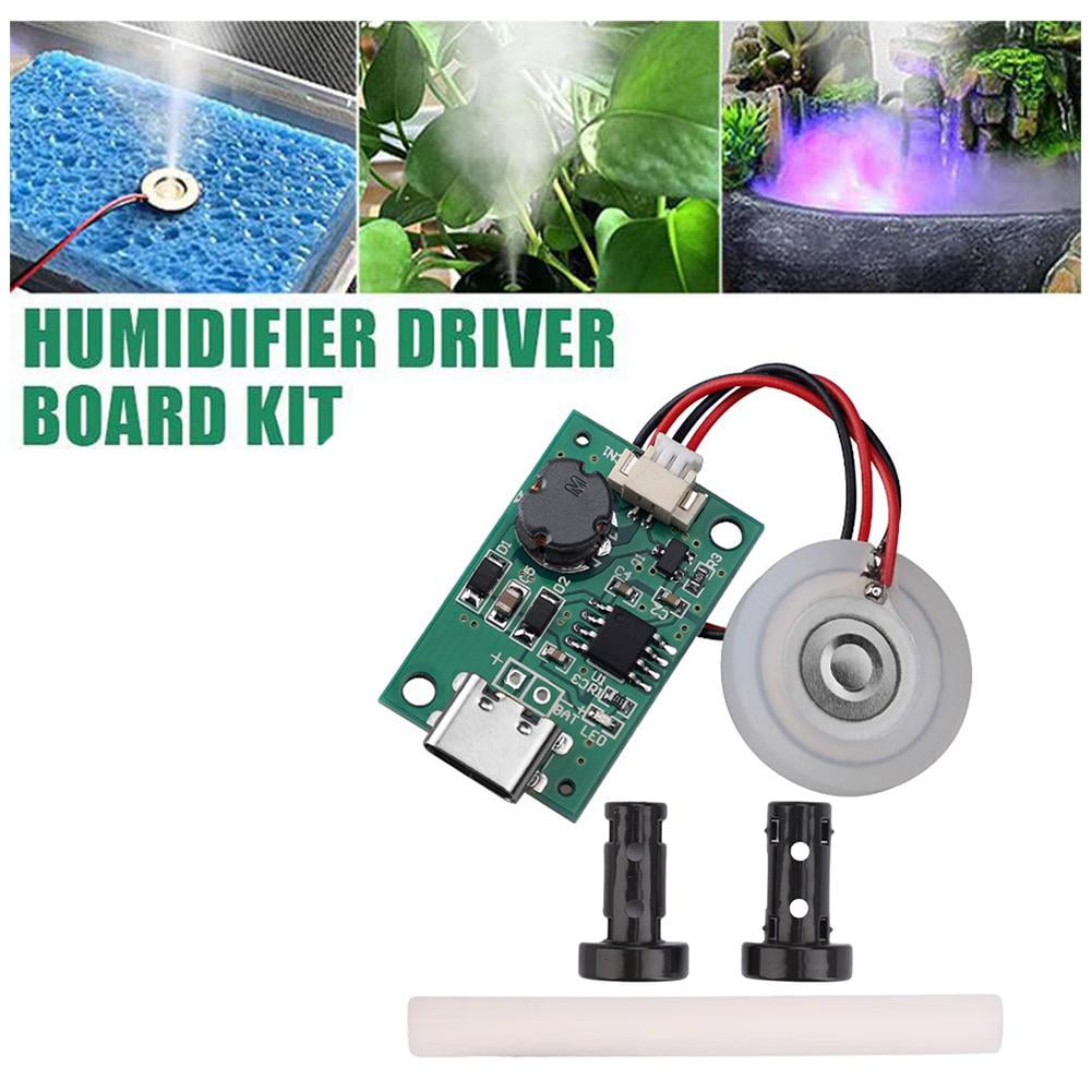SSKFHGI DC5V TypeC USB Ultrasonic Humidifier DIY Kit Mist Maker Driver ...
