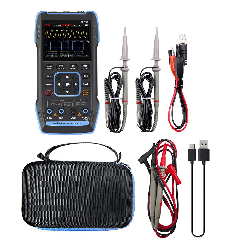 SSKFHGI Digital Oscilloscope Multimeter 2c23t 3 in 1 DDS Generator New ...