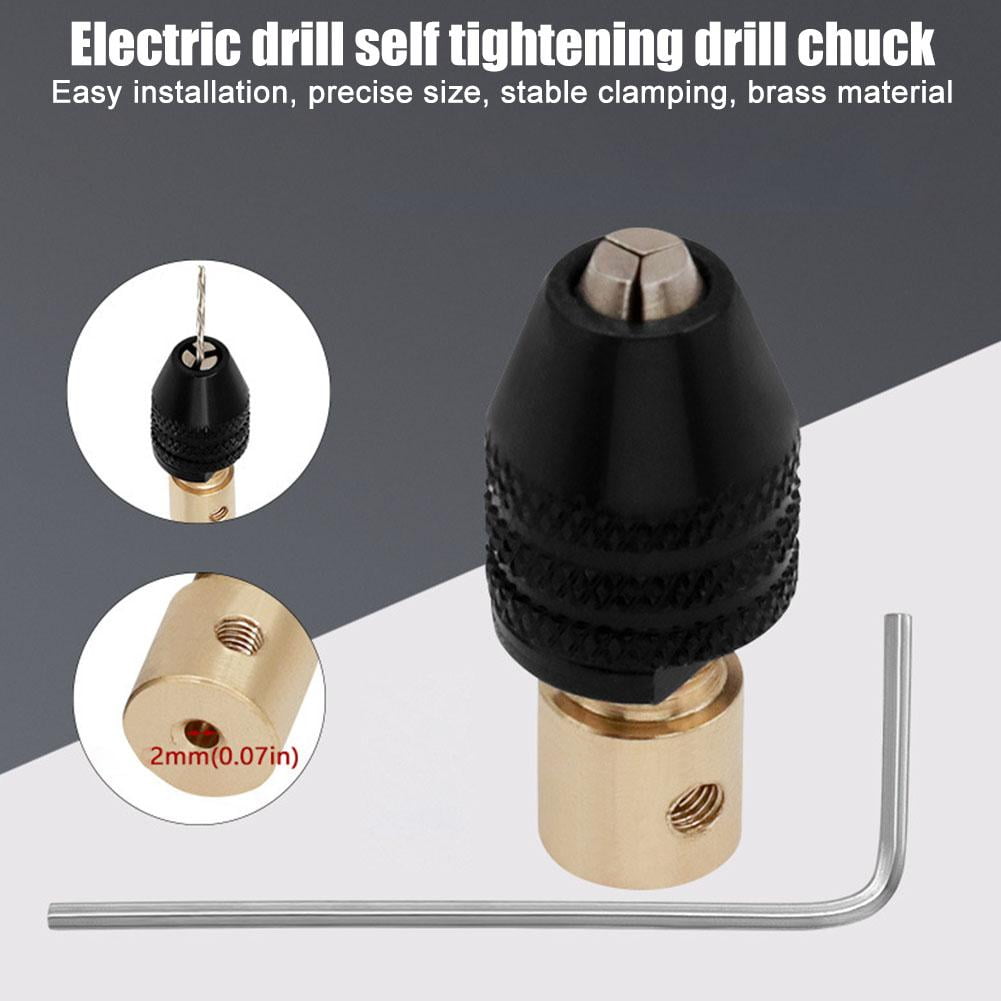 SSKFHGI Drill Chuck 0335mm Mini 3 Jaw Quick ChangeKeyless Fixing ...