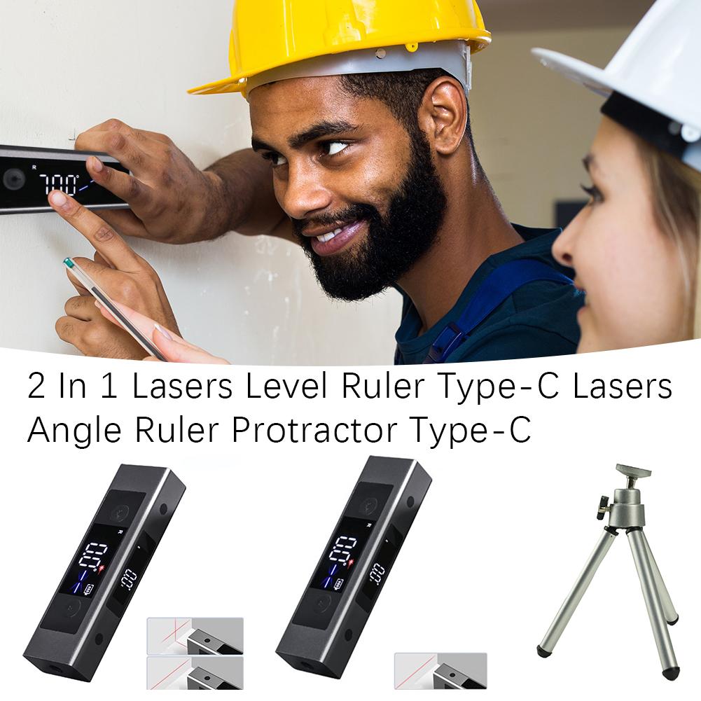 SSKFHGI Dual Laser Angle Projection Meter Level Inclinometer ...