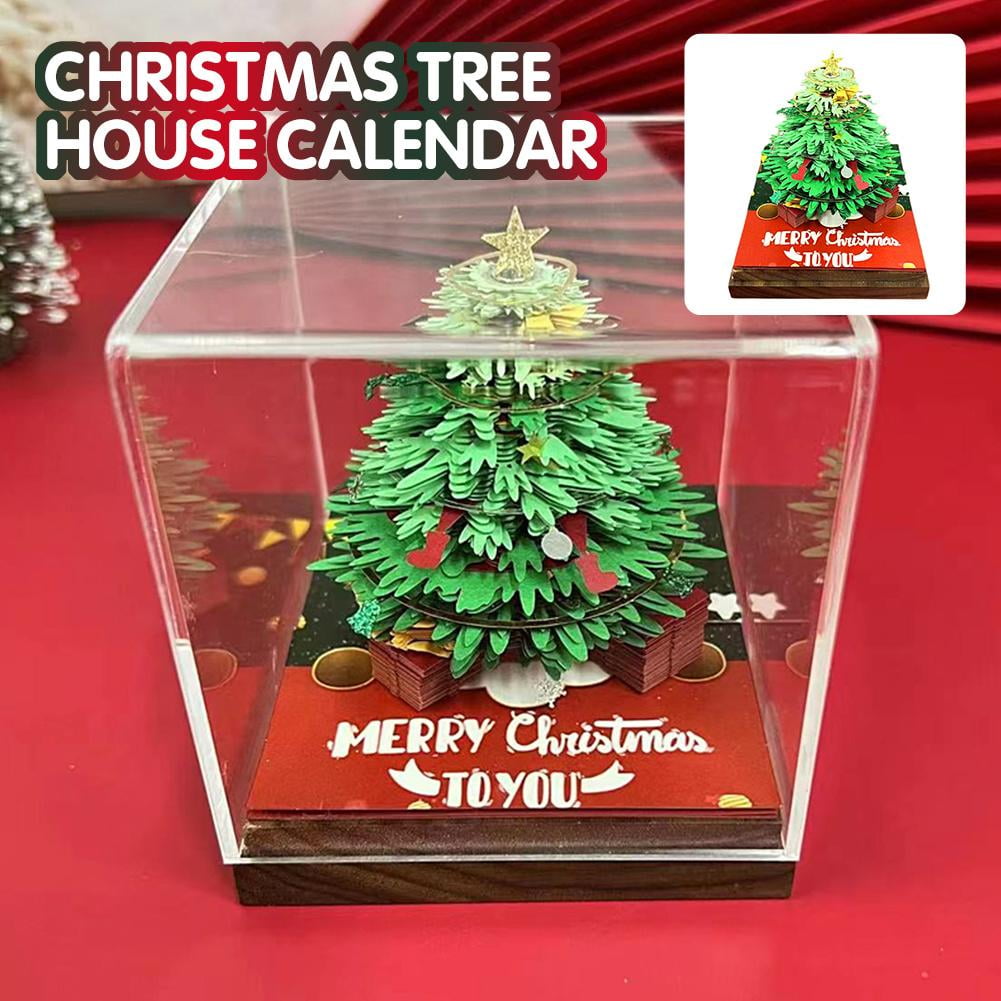 SSKFHGI English Version - Panoramic Christmas Tree House Calendar ...