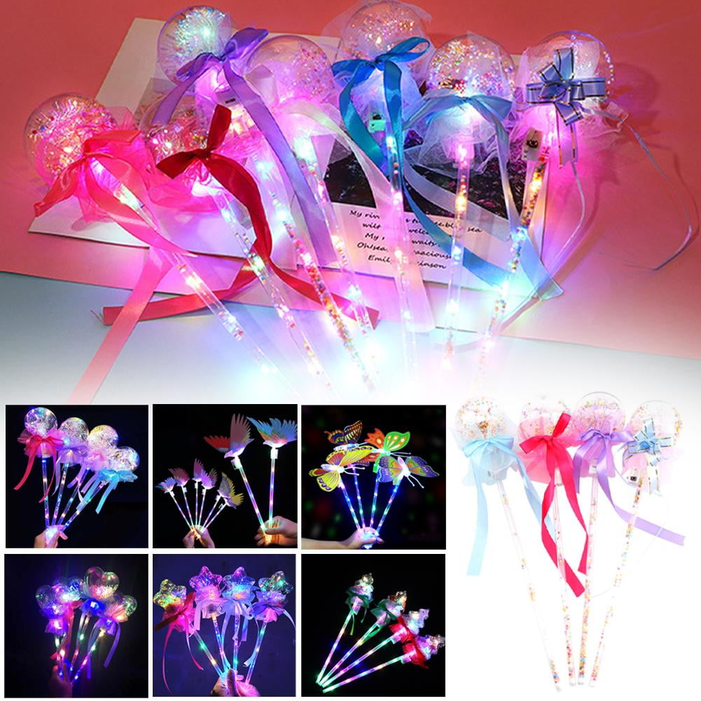 SSKFHGI Fairy Wand Light Toy Wand Glow Stick LED Magic Fairy Y Xt Toy ...