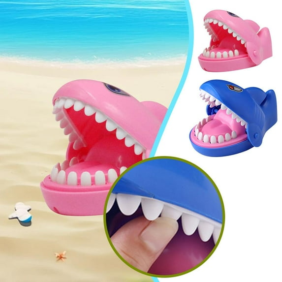 SSKFHGI Finger Bite Toy Crocodile Teeth Finger Biting Game Shark Biting ...