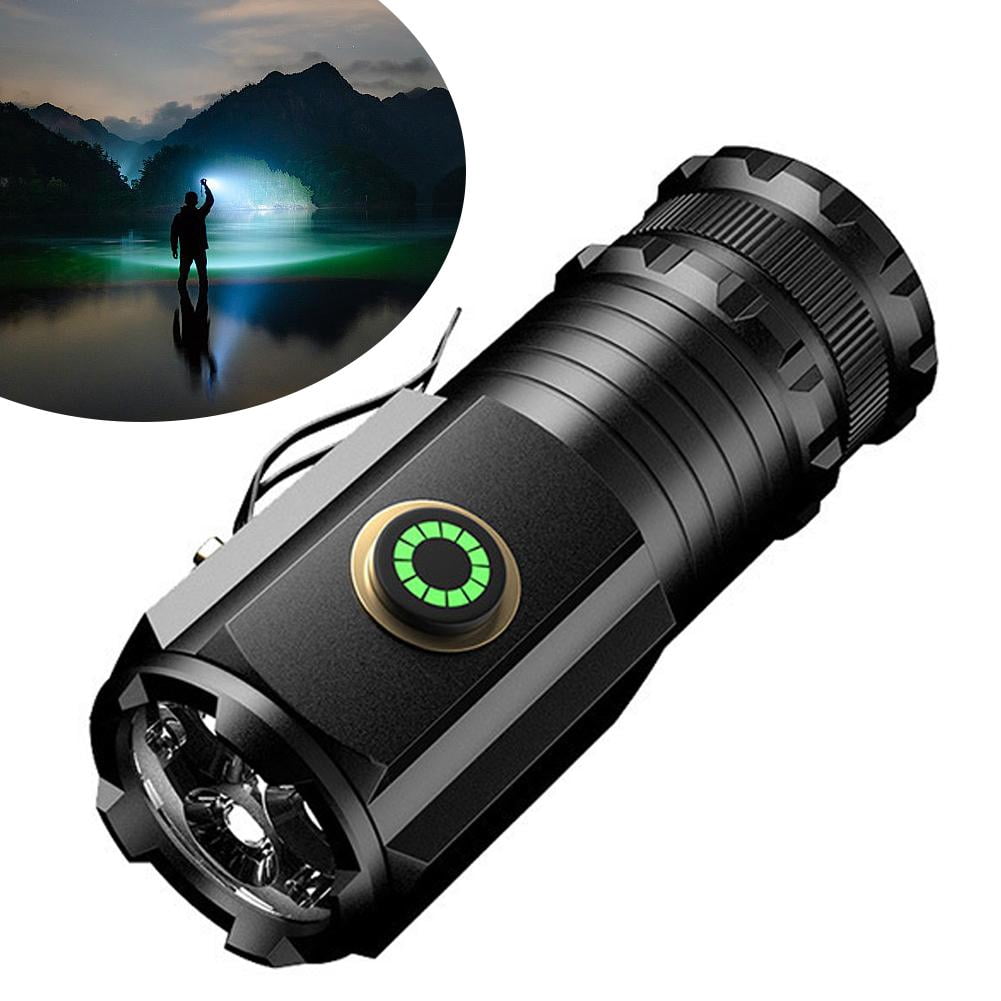 SSKFHGI Flashlight + Data Cable + Battery Built-In New Aluminum Alloy ...