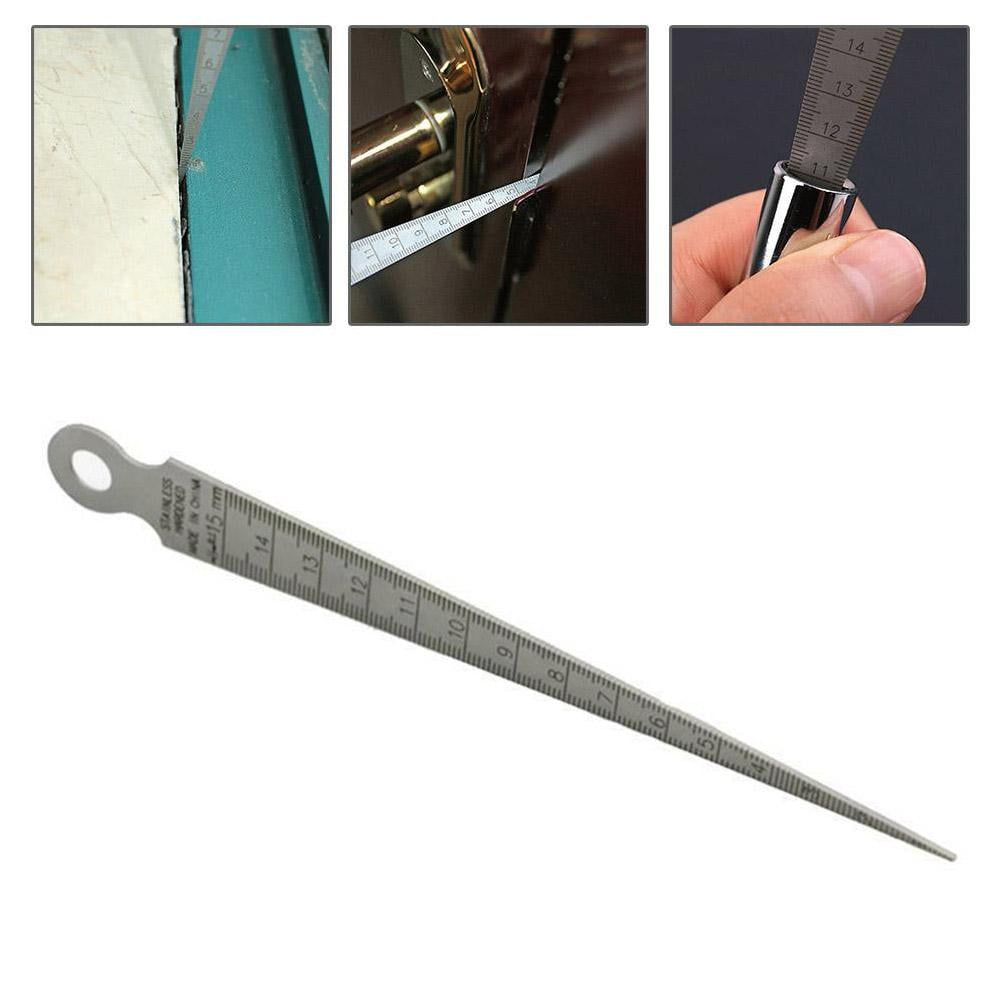 SSKFHGI Gap Ruler 1-15mm Songjiat Stainless Steel Gap Ruler Steel Ruler ...